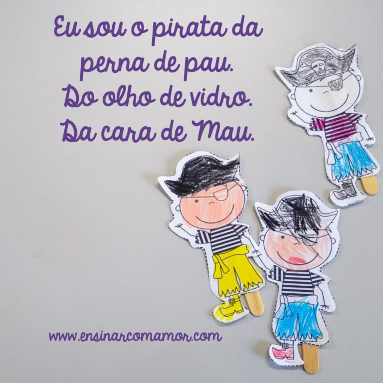 PIRATA DA PERNA DE PAU - Ensinar com amor