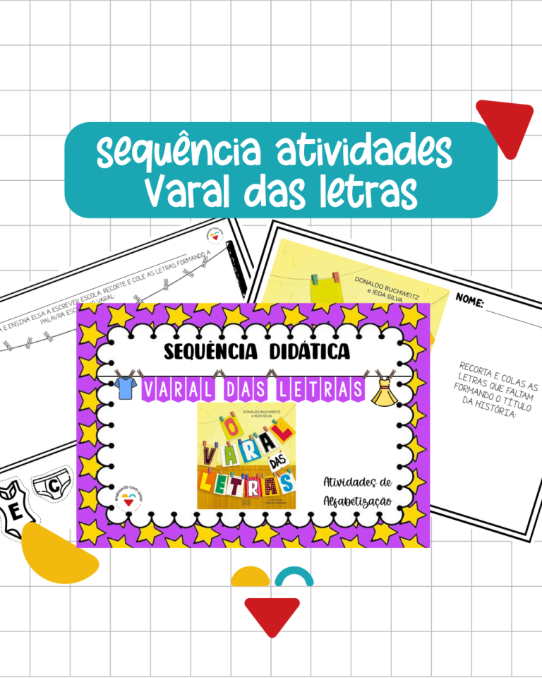 SEQUÊNCIA DIDÁTICA VARAL DAS LETRAS - Ensinar com amor